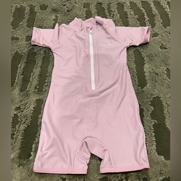 Kuling | Swim | Pale Mauve Kuling One Piece Rash Guard | Poshmark
